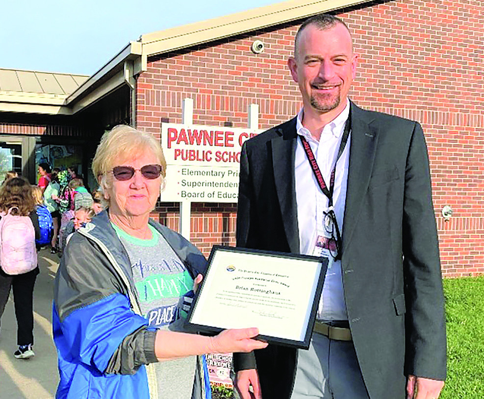Chamber’s Civic Award presented to Brian Rottinghaus | Pawnee Republican